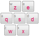 French Keyboard - Clavier Français - Type French Online